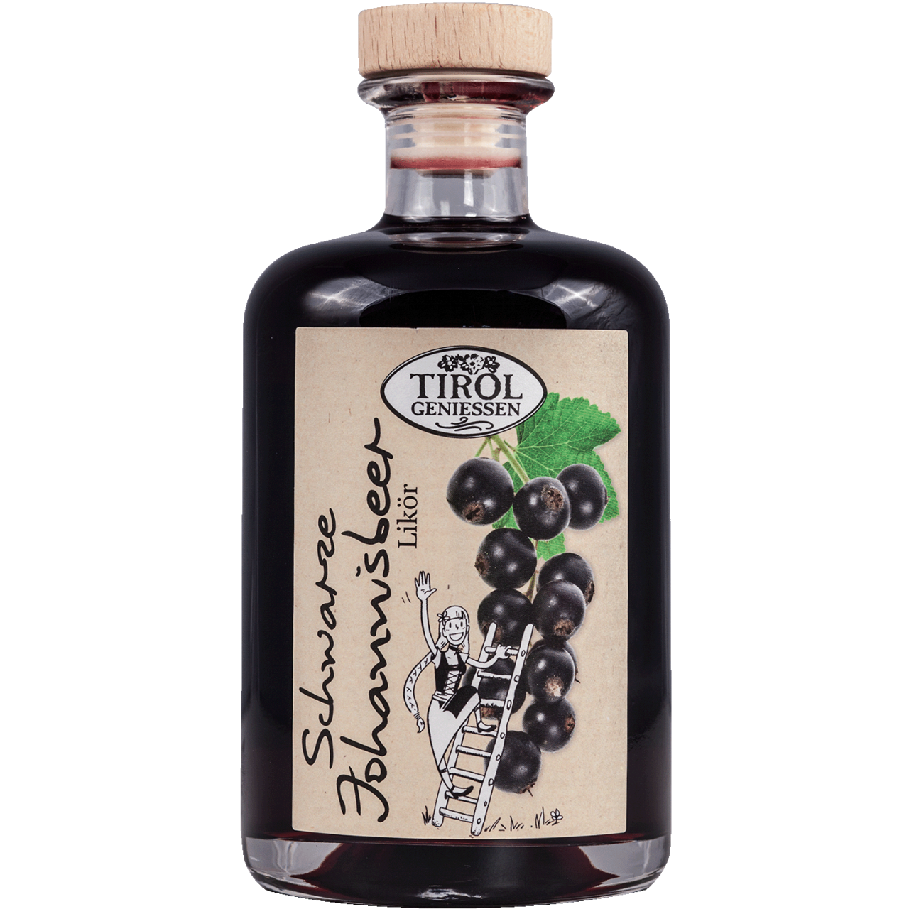 Buy Tyrolean Black Currant Liqueur 25% Vol. 0.2 Liter from Austria online.